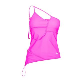 Balenciaga Rosa Asymmetrisches Tr&auml;gertop - - Tops - Damen - Rosa - M