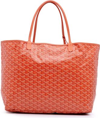 Goyard Shopper - Goyardine Saint Louis GM - Gr. unisize - in Orange - für Damen