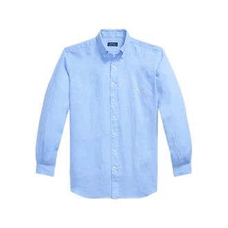 Polo Ralph Lauren Homme, Chemises, Bleu, Taille: XL Chemise en lin