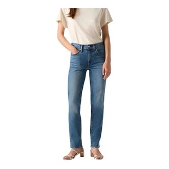 Levi's Femme, Jeans, Bleu, Taille: W26 L32 724 High Rise Slim Jeans droits