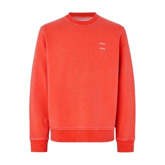Sams&oslash;e & Sams&oslash;e Homme, Sweatshirts et sweats &agrave; capuche, Rouge, Taille: M SweaT-shirt M25400040
