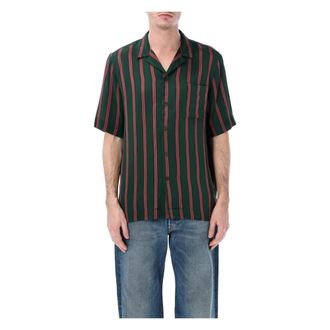 Dries Van Noten Boxy Viskosehemd - - Shirts - Herren - Gr&uuml;n - XL
