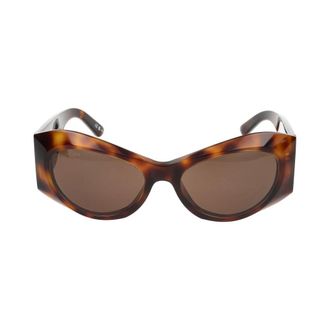 Balenciaga Stilvolle Havana Braune Sonnenbrille - - Accessories - Damen - Braun - 59 MM
