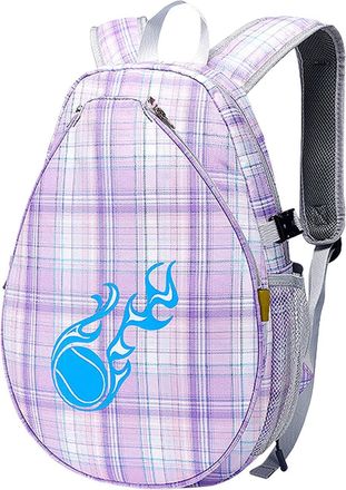 Generico Tennisrucksack f&uuml;r Kinder, atmungsaktive Sporttasche, Badminton-Racquet-Rucksack mit Schuhabschnitt, f&uuml;r, M&auml;dchen, Schule, Lessons, Reisen, Sommercamp