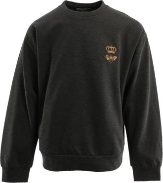 Dolce & Gabbana Homme, Sweatshirts et sweats à capuche, Gris, Taille: XL Sweater