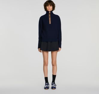 Sandro Pull camionneur laine et cachemire