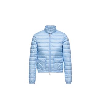 Moncler Moncler Doudoune Courte Lans Repliable, Femme, Bleu, Taille: 00