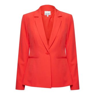 Ichi Ihlexi BL Jacke - - Jackets - Damen - Rot - S