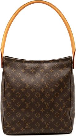 Louis Vuitton Hobo Bags - Monogram Looping GM - Gr. unisize - in Braun - f&uuml;r Damen
