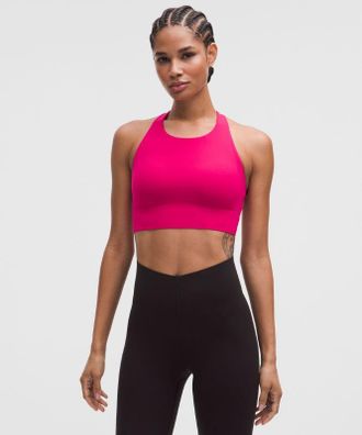 lululemon LightLift Sport-BH Mittlerer Halt f&uuml;r B/C-Cups f&uuml;r Frauen - Gr&ouml;&szlig;e 2XS in Passionate