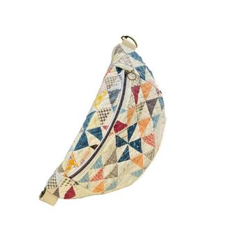 Generic Sac &agrave; bandouli&egrave;re matelass&eacute; dinspiration vintage, design incurv&eacute; l&eacute;ger, sac &agrave; bandouli&egrave;re matelass&eacute; fait &agrave; la main, sac &agrave; bandouli&egrave;re matelass&eacute; patchw