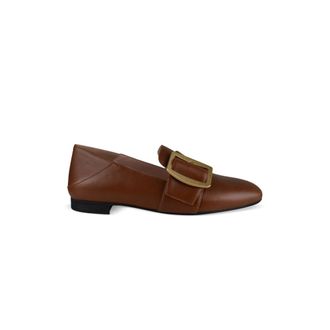 Bally Femme, Chaussures, Brun, Taille: 37 1/2 EU Mocassins Boucle