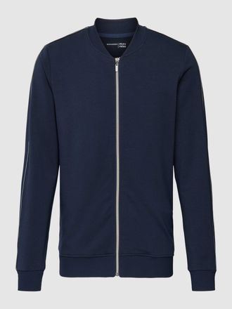 Schiesser Relaxed Fit Sweatjacke mit Rei&szlig;verschluss