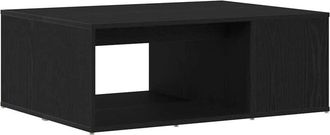 vidaXL Table Basse Chêne Noir 90x67x33 cm Bois dIngénierie Vidaxl