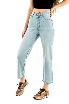 Levi's Femme Ribcage Straight Ankle, Middle Road, 31W / 29L