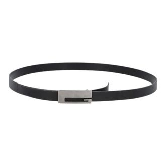 Gucci Pre-owned Vintage Logo Clasp Belt - - Pre-owned - Damen - Schwarzk - ONE SIZE