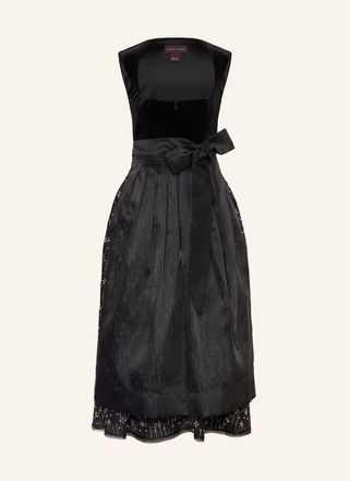Talbot Runhof Talbot Runhof Dirndl Mit Glitzergarn Und Schmuckperlen schwarz