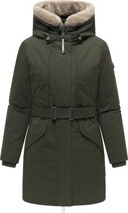 Marikoo Damen Winterparka Calistaa mit Tailleng&uuml;rtel