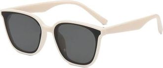 Generic Lunettes De Soleil D&eacute;coratives For Hommes, Id&eacute;ales For Les Vacances En Plein Air Et Le Sport(Beige)