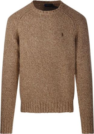 Ralph Lauren Homme, Pulls, Beige, Taille: S Pull Ras du Cou