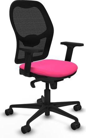 Piqueras y Crespo B&uuml;rostuhl Rosa Jorquera mit 2D-Armlehnen, h&ouml;henverstellbare Lendenwirbelst&uuml;tze, ausgestattet mit 5 Positionen und injiziertem Schaum. Mit Rollen von 6