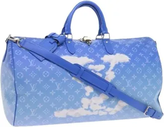 Louis Vuitton Pre-owned Toile sacs-louis-vuitton - Femme - Pre-owned - Bleu - Taille: ONE Size