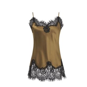 Gold Hawk Femme, Tops, Vert, Taille: 38 FR Coco Cami Pizzo