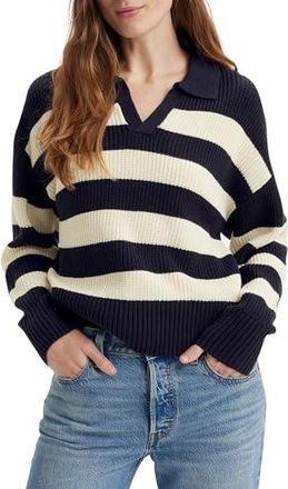 Levi's Eve Sweater Blues, Gem Stripe Nightwatc, L Femme