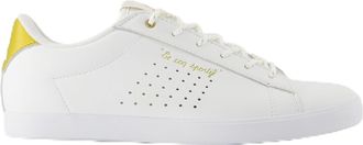 Le Coq Sportif Damen Lucie Sneaker, Optisches Weißgold, 38.5 EU