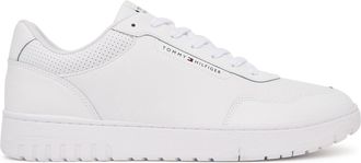 Tommy Hilfiger Sneakers Tommy Hilfiger Th Basket Core Leather FM0FM05927 Wei&szlig;