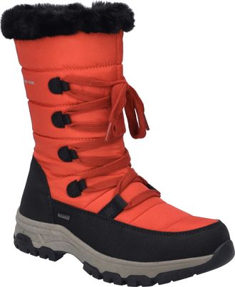 Josef Seibel Damen Stiefel Davos 51 in schwarz-rot