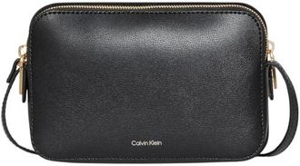 Calvin Klein Sac dappareil photo allong&eacute; avec logo LV04F3276G pour femme, noir (noir/noix de coco grill&eacute;e), taille unique, Noir (noir/noix de coco grill&eacute;e), One Si