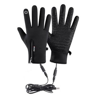 Generic Gants de ski chauffants, gants de ski avec écran tactile, gants thermiques dhiver, gants de ski pour femme, homme, pour le ski, léquitation, lalpinism