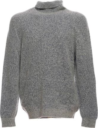 Scaglione Homme, Pulls, Gris, Taille: 2XL Turtleneck