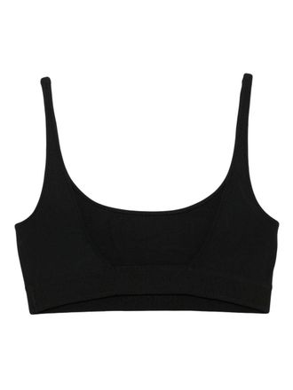 Tom Ford Womens Top Scoop Neck Black Tops