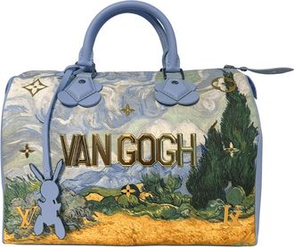 Louis Vuitton Crossbody Bags - Louis Vuitton X Jeff Koons Speedy Vincent Van Gogh - Gr. unisize - in Blau - für Damen