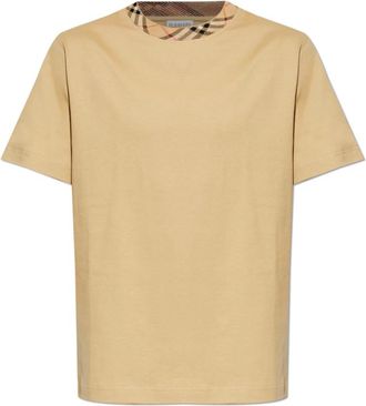 Burberry Homme, Tops, Beige, Taille: 2XL Ryan T-shirt