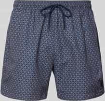 HUGO BOSS Badehose mit Allover-Muster Modell VIBE