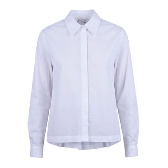 Ni&ugrave; Niu, Femme, Blouses et Chemises, Blanc, Taille: 36 FR Chemises