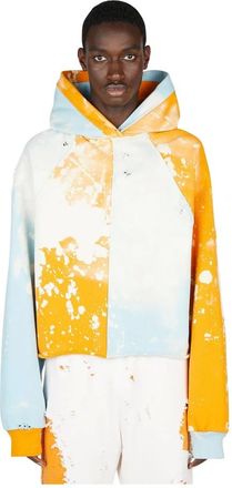 Liberal Youth Ministry Homme, Sweatshirts et sweats &agrave; capuche, Multicolore, Taille: L Bi Colour Hooded SweaT-shirt