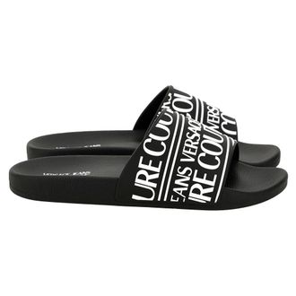 Versace Homme, Chaussures, Noir, Taille: 40 EU Sandales Noires