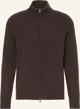Aur&eacute;lien Strickjacke Mit Merinowolle braun