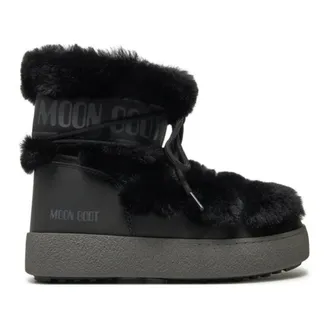 Moon Boot Femme, Chaussures, Noir, Taille: 38 EU Bottes Montantes Mb Ltrack Fausse Fourrure