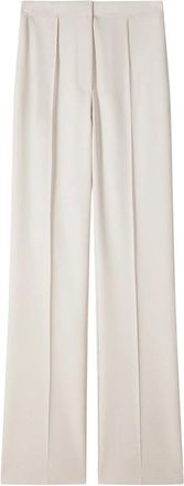 Patrizia Pepe Femme, Pantalons, Blanc, Taille: 42 FR Pantalon Slim Gabardine