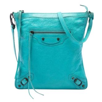 Balenciaga Sac bandouli&egrave;re Pre-owned - Femme - Pre-owned - Bleu - Taille: ONE Size