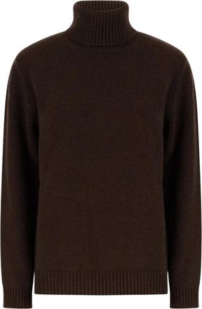 KANGRA Wollmischpullover - - Knitwear - Damen - Braun - S