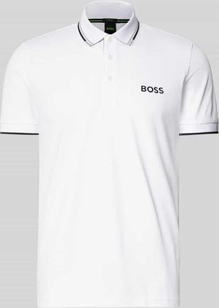 HUGO BOSS Regular Fit Poloshirt aus Baumwoll-Mix Modell Paddy Pro