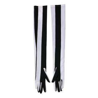 Dolce & Gabbana Femme, Accessoires, Noir, Taille: 7 IN Gants longueur coude