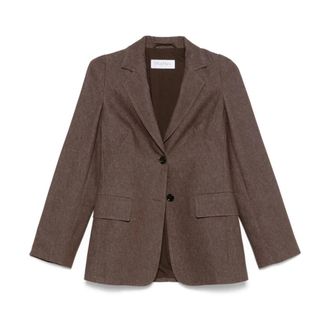 Max Mara Stilvolle Jacke - - Jackets - Damen - Braun - XS