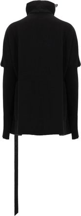 Rick Owens 100% Cotton Sweatshirt - Black